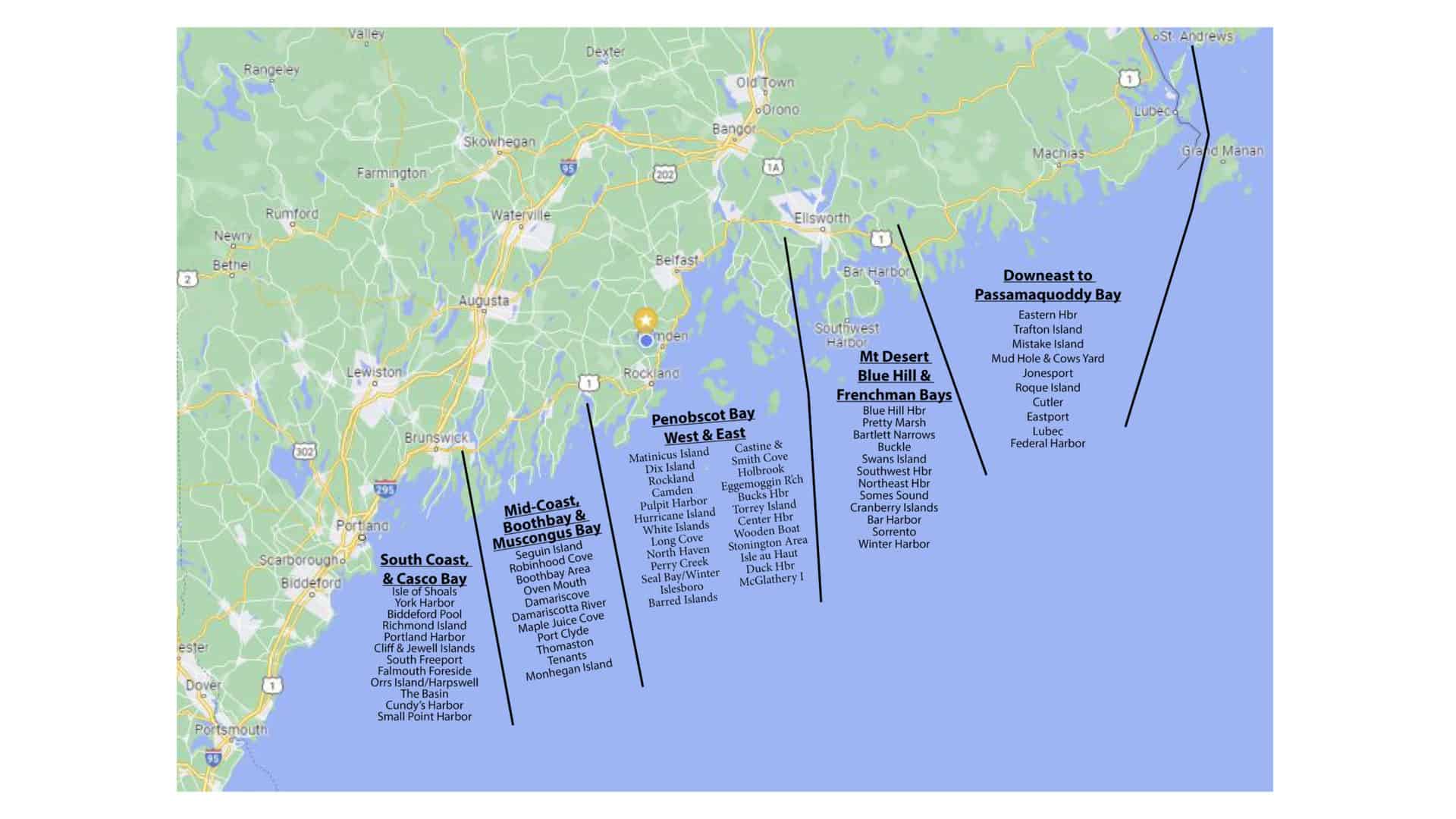 How to Plan a Maine Cruise - Tips for Cruisers